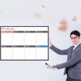 A3 Magnetic Weekly Planner Whiteboard Fridge Magnet Daily Message ...