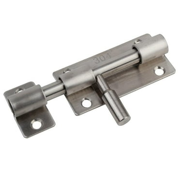 Ssiskcon Stainless Steel Barrel Deadbolt 4" Defender Security Latch ...