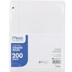 Mead Notebook Filler Paper, College Ruled, 200 Sheets Per Pack, 3 Packs ...