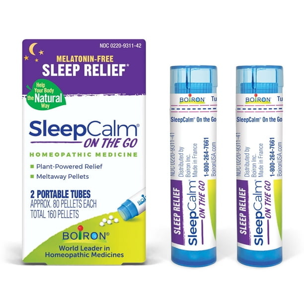 Boiron SleepCalm On the Go Melatonin-Free, Homeopathic Medicine for ...