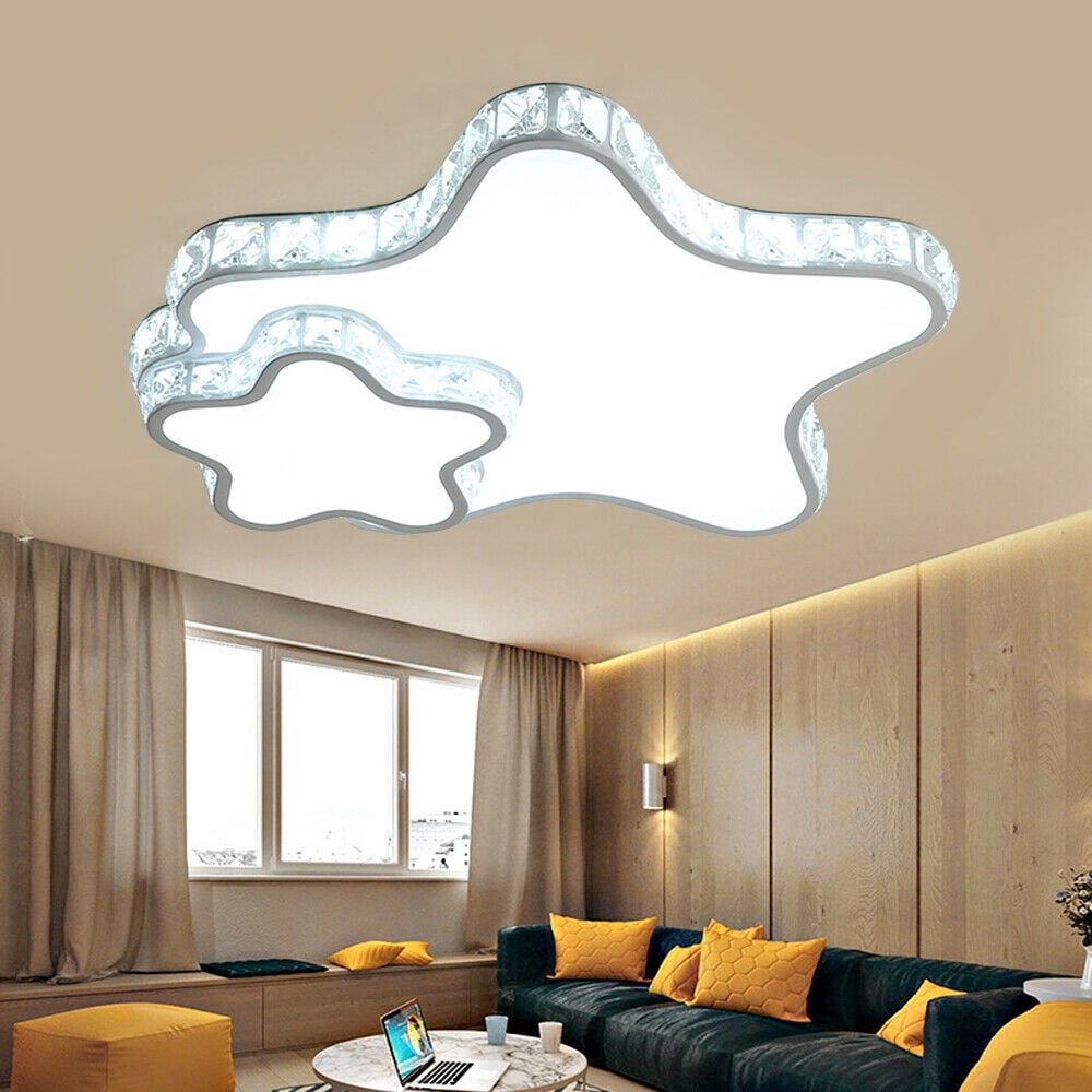 Nordic Style Star Shape Ceiling Light Modern Flush Mount Acrylic ...