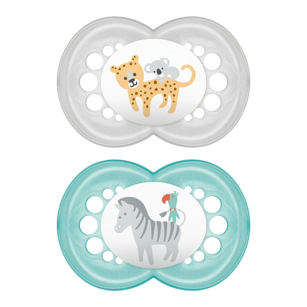 MAM Original Pacifier, 16+ Months, Unisex, 2 pack - Walmart.com ...