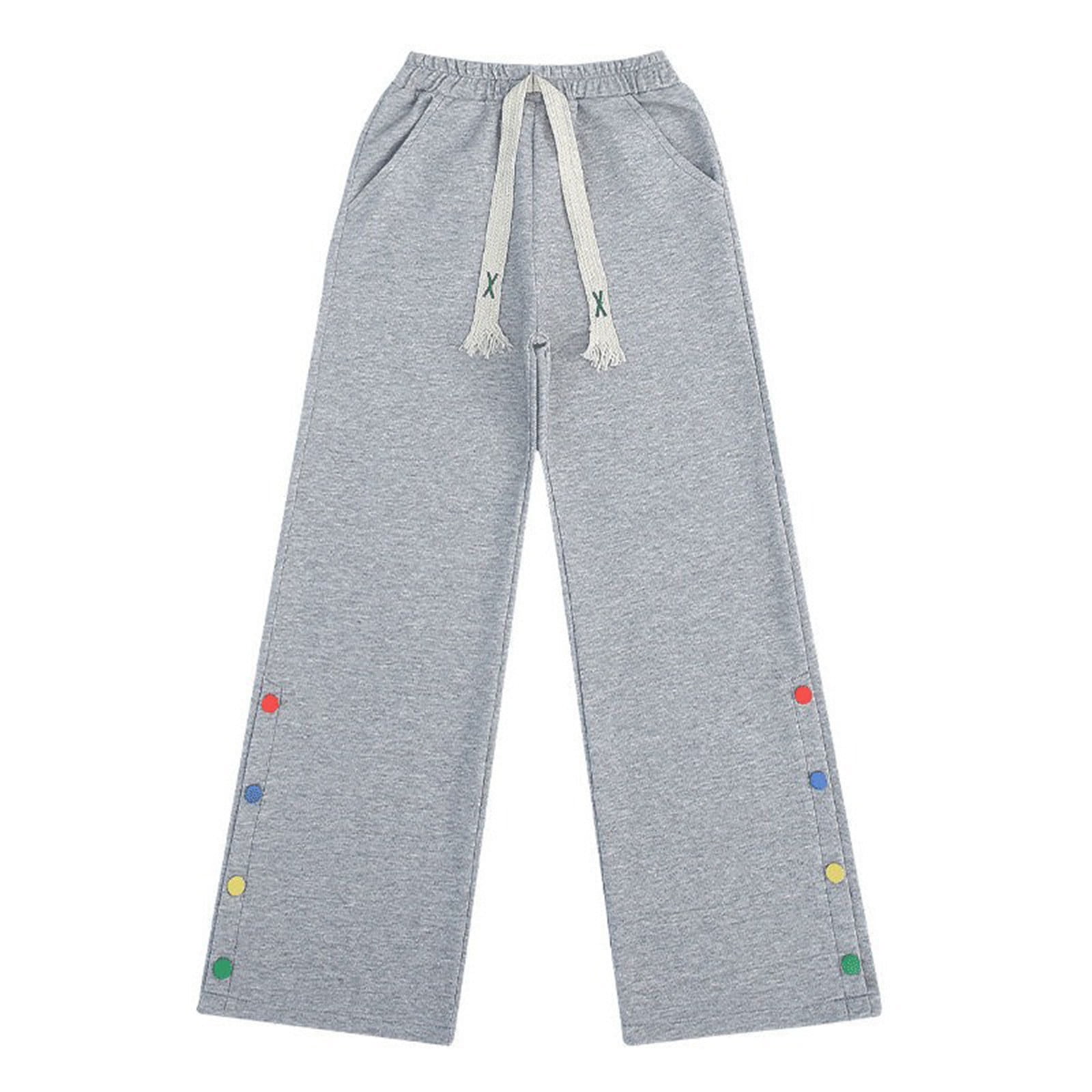 Click here for Adviicd Girls Sweatpants Kids Girls High Waist Wid... prices