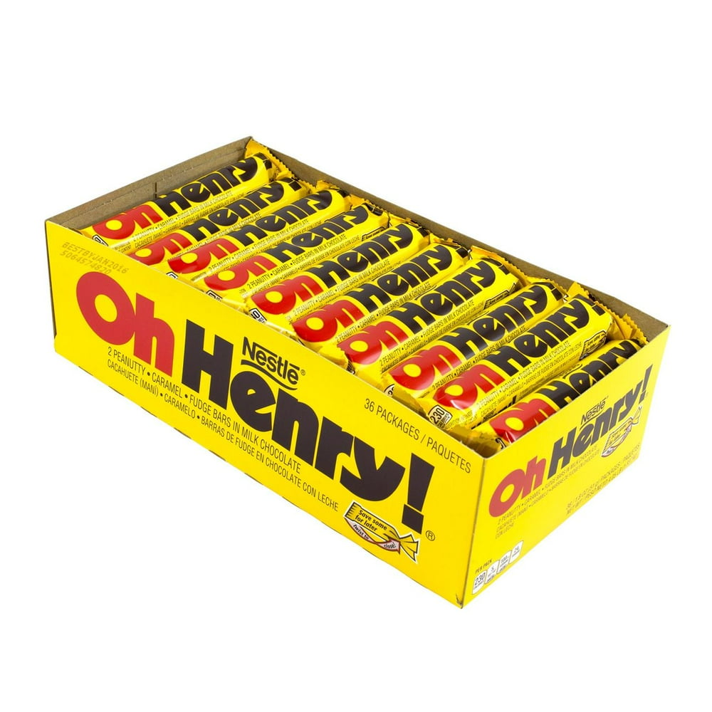 Product of Nestle Oh Henry Bar, 36 pk./1.5 oz. - Walmart.com - Walmart.com