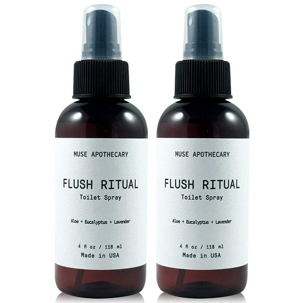 Muse Apothecary Flush Ritual Luxury Aromatherapy Toilet Bowl Spray ...