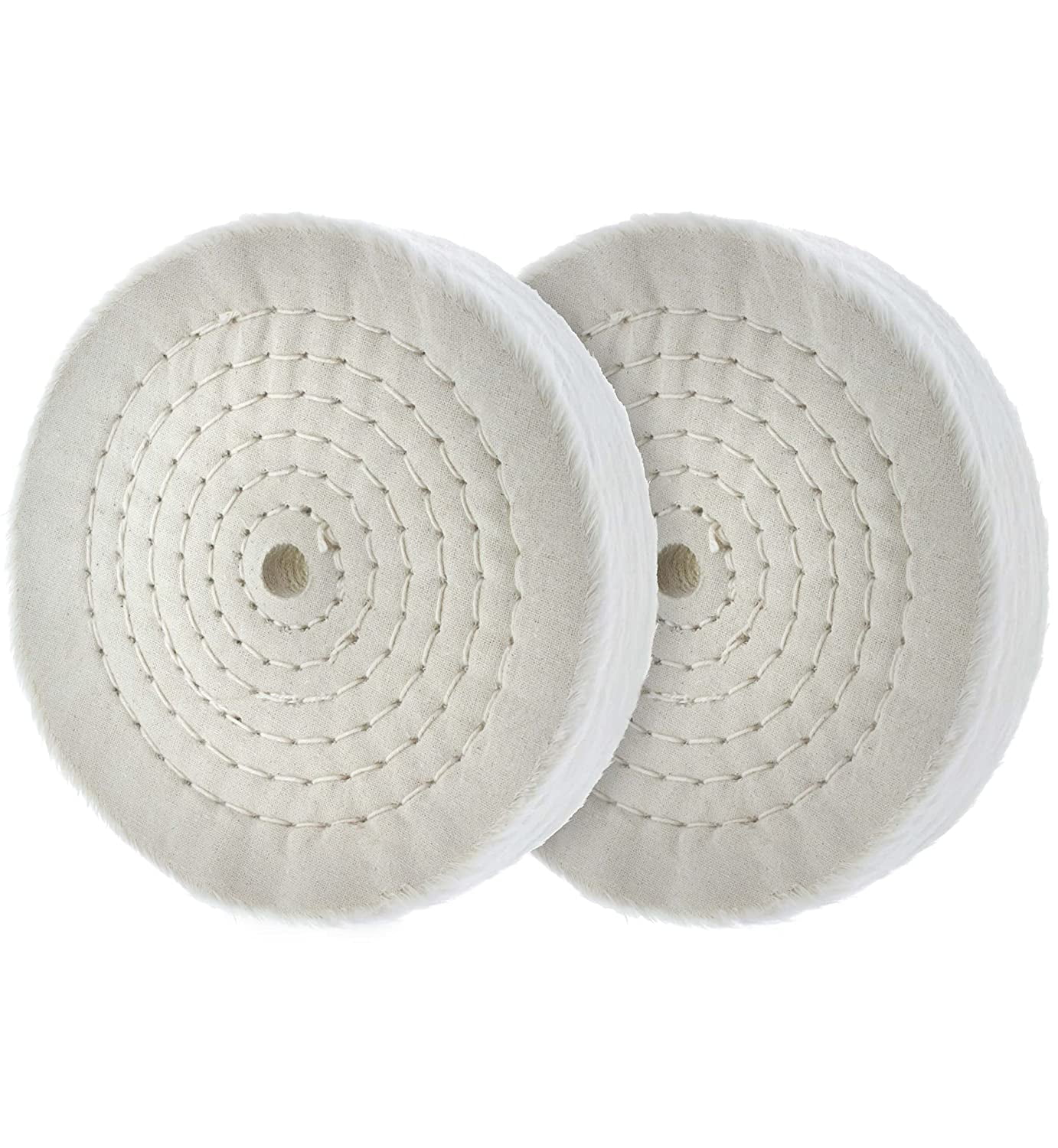 Buffing Wheels for Bench Grinder - 6 Inch Extra Thick Buffing Wheel ...