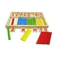 Preschool Educational Toys Wooden Mathematical Intelligence Stick Block ...