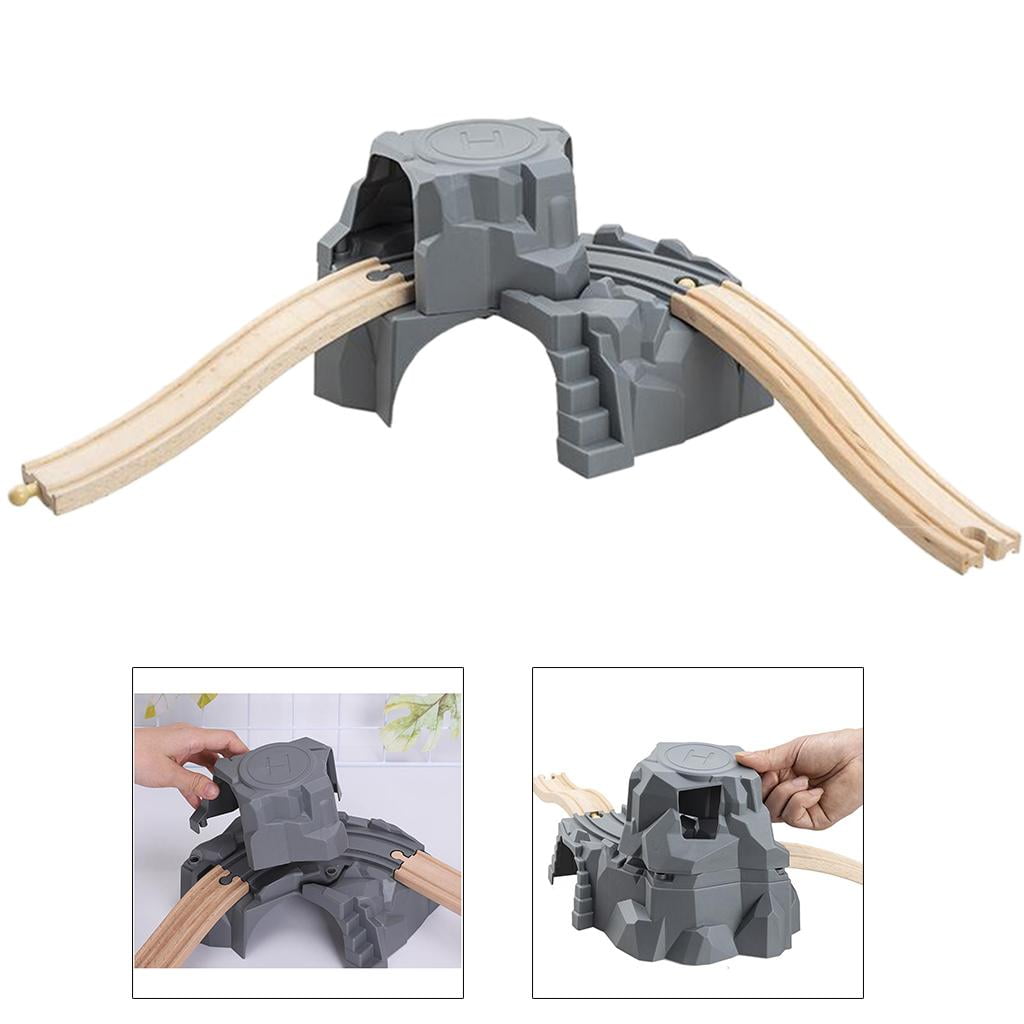 Train Railway Track Building Rail Vehicle Play Set Child Toy - Tunnel ...