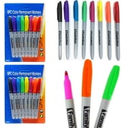 Opticz Invisible UV Blacklight Reactive Ink Markers Blue Red Yellow ...