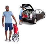 Radio Flyer, Beach & Boardwalk EZ Fold Wagon, Recycled Fabric, Red ...