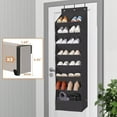 Over the Door Shoe Organizer Heavy-Duty Large Deep Pocket Hanging Shoe ...