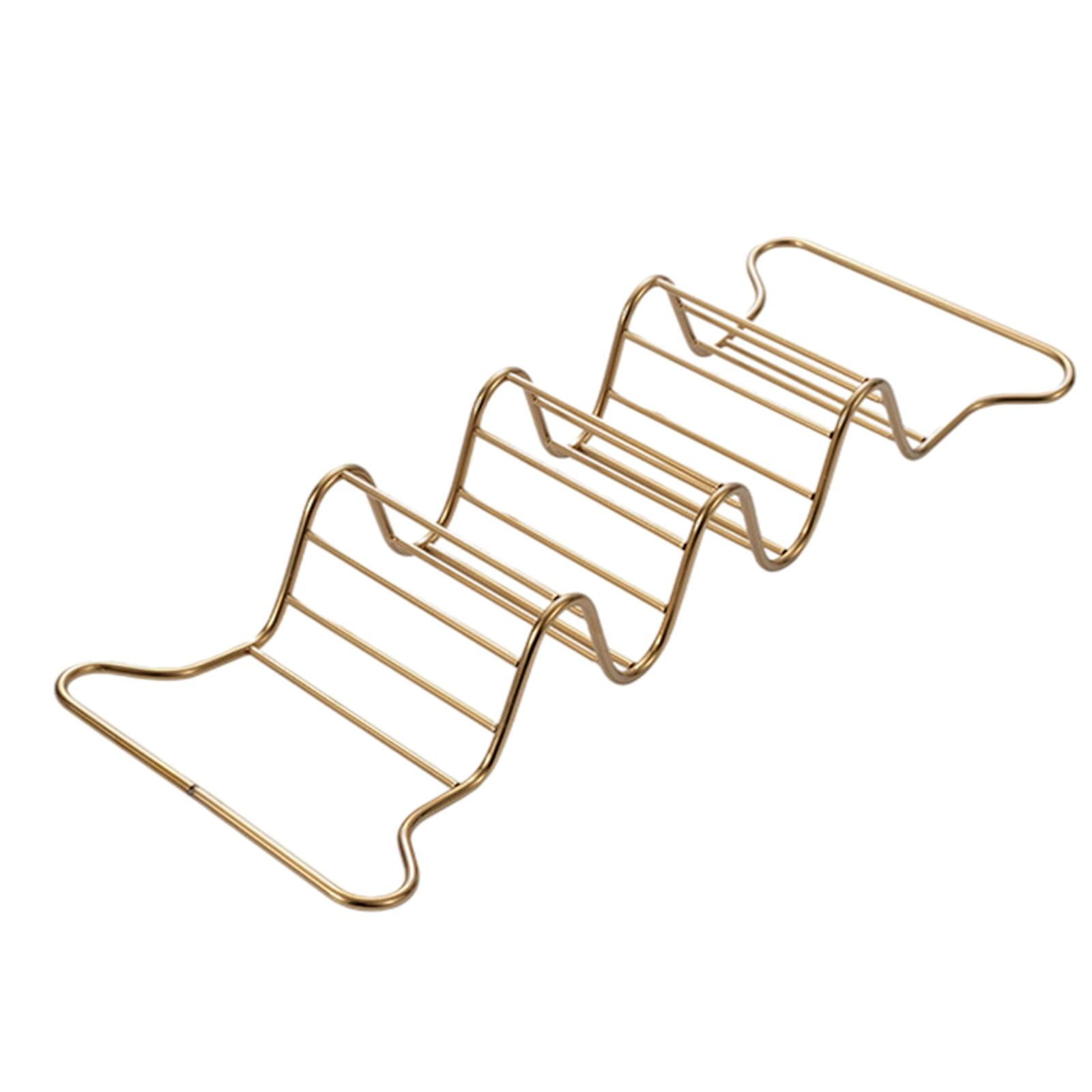 Taco Holder Available Stackable Silicone Rack Shell for Barbecue Oven ...