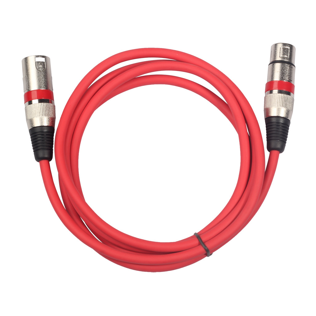 3 Pin XLR Male to Female Balanced Cable - Custom Length Color ...