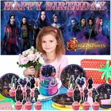 Descendants Party Supplies Set Balloons Tableware Decorations Birthday ...