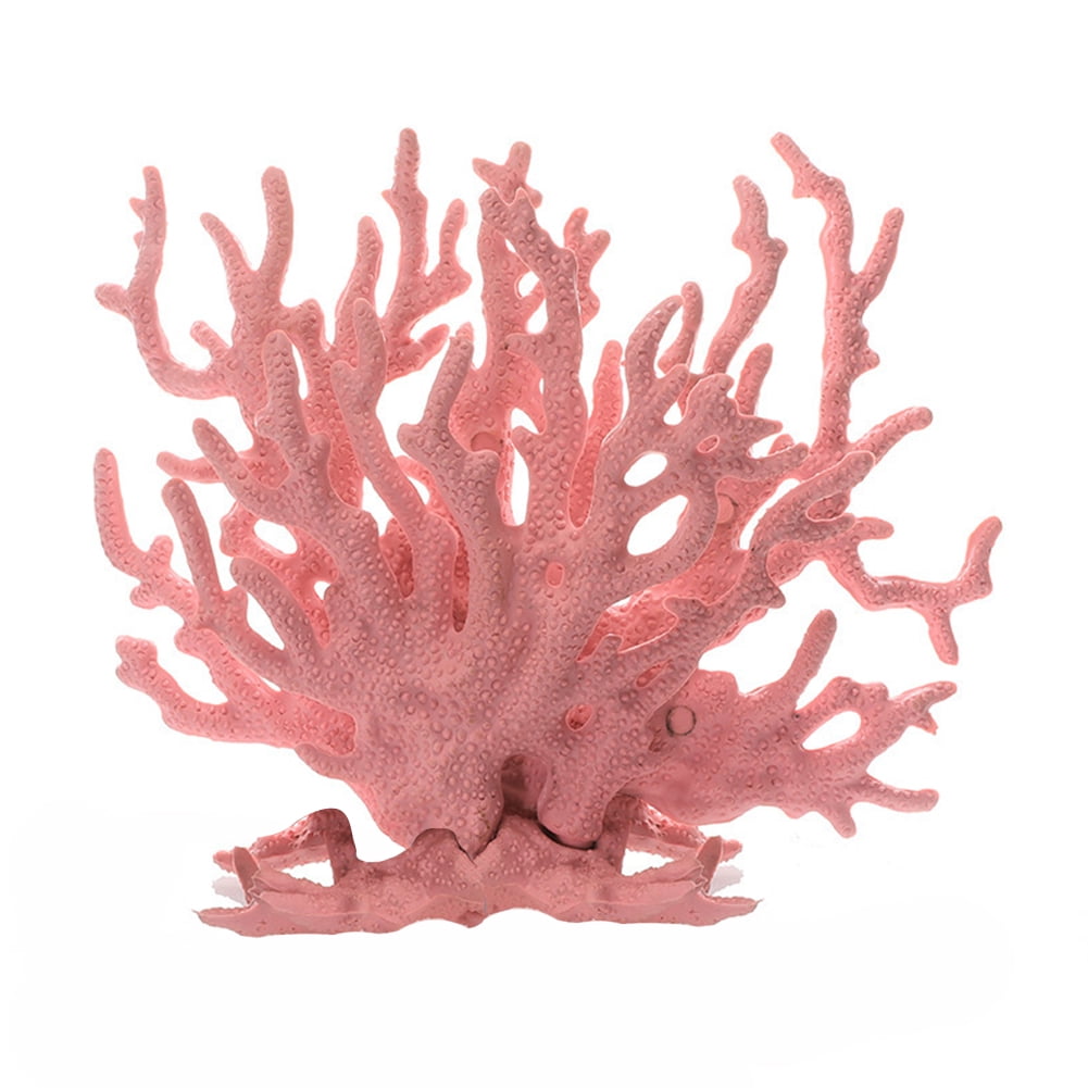 Artificial Aquatic Plants Fish Tank Fake Coral Multi-Purpose Pollution ...