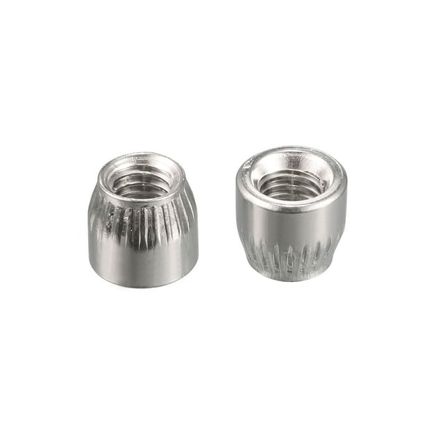 M6 Female Thread Stainless Steel Conical Cap Tapered Cone Nut 10pcs ...