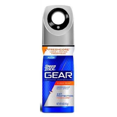 Speed Stick Gear Body Spray Clean Peak 4 Ounce | Walmart Canada