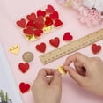 24Pcs Enamel Pins Alloy Brooches for Backpack Clothes Heart Red 25 ...