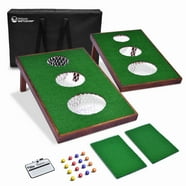 GoSports BattleChip Backyard Golf Cornhole Game - Includes Chipping ...