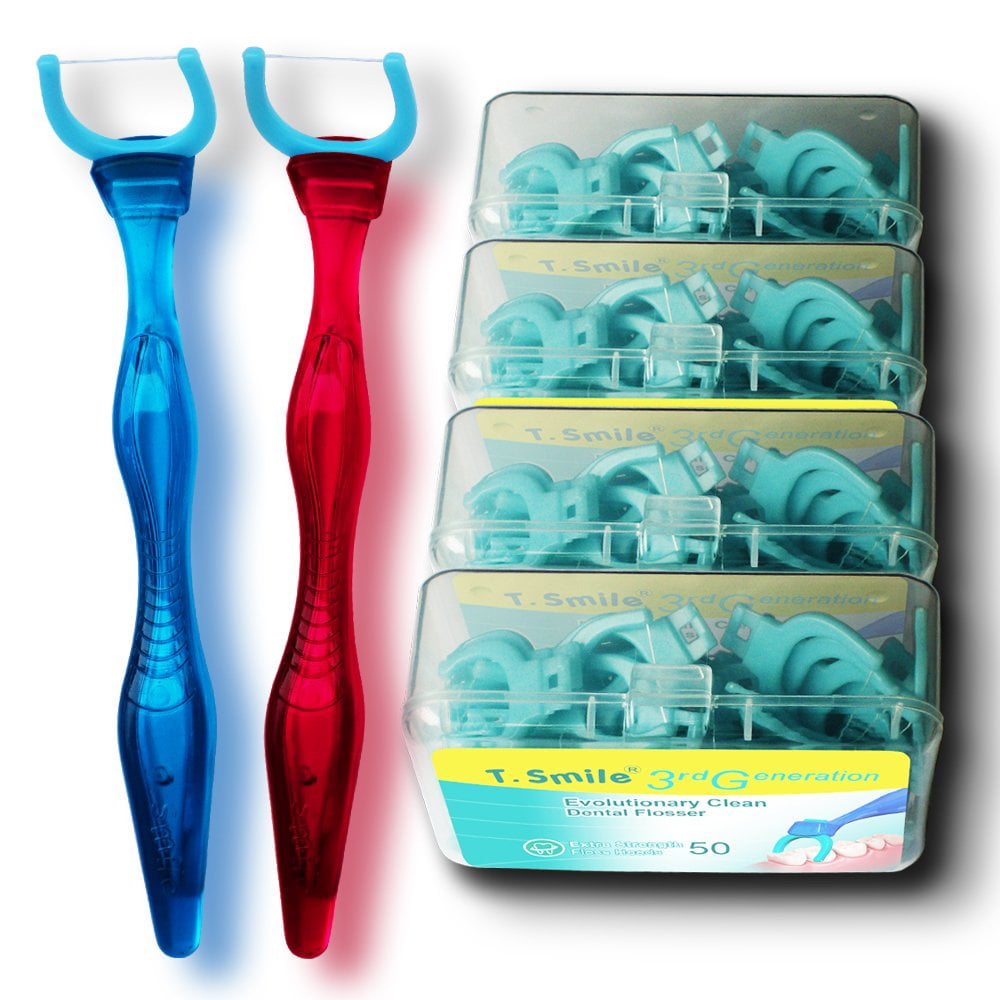 Click here for T. Smile Nofuss Dental Flosser Kit  5-Inch Long Ha... prices