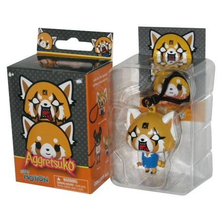 Aggretsuko Chibi In Motion Angry Bullsitoy 2.5 Inch Mini Figure ...