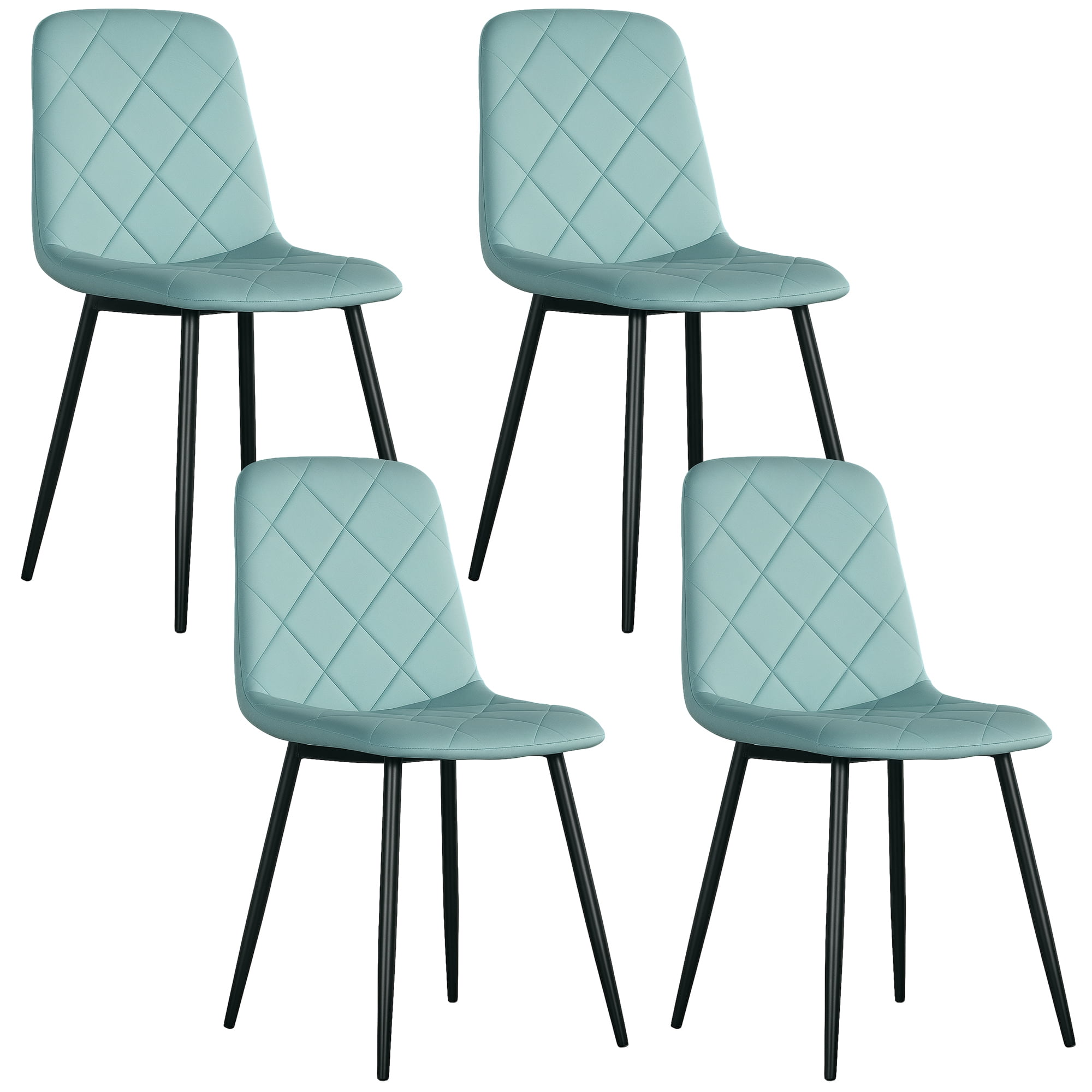 Click here for Homcom Dining Chairs Set Of 4  Kitchen Chair With... prices