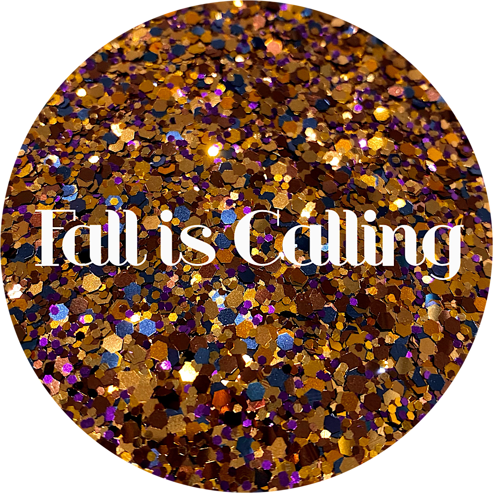 Glitter Heart Co. - High Quality Polyester Glitter - Fall Autumn Glitter - Fall is Calling - 2 ...