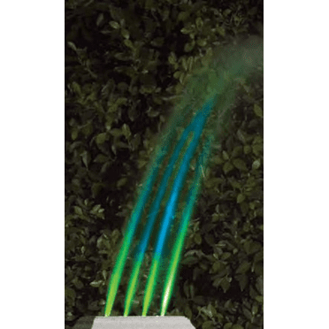 Magic Pool Fountain Water Powered Swimming Pool Fountain w/ Multicolor ...