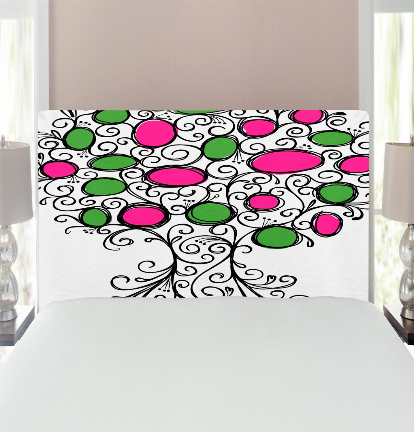 Tree of Life Headboard, Ornate Tree with Curving Roots and Branches ...