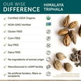 Himalaya Organic Triphala Herbal Supplement, 30 Caplets, Supports ...