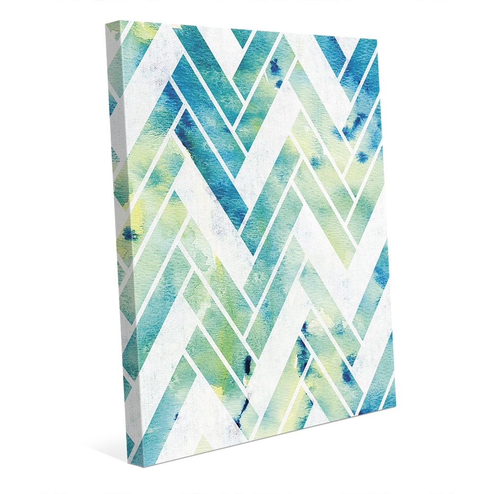 Ocean Wave Weave | 16" x 20" Canvas Wall Art - Walmart.com