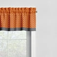Bacati - Rod Pocket Window Valance Orange/Grey Arrows - Walmart.com