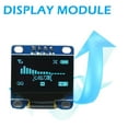 0,96 OLED SSD1306 I2C IIC SPI Serial 128X64 LCD Display M J6 Blau Gelb F1Z - Walmart.com