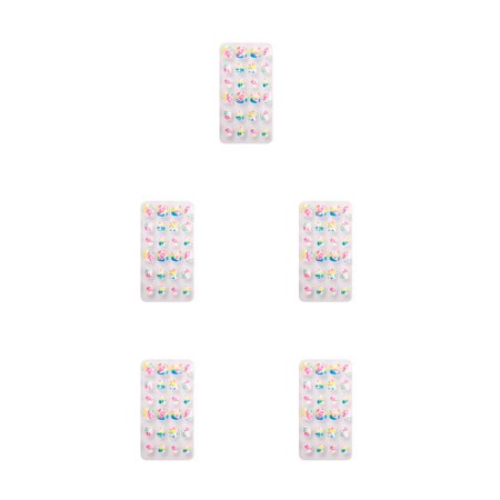 Electronicheart 1 Set Color Street Nail Strips Cartoons Style Toe ...