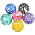 Kicko Colorful 2 Inch Marble Balls - 12 Assorted Two-Tone Colors for ...