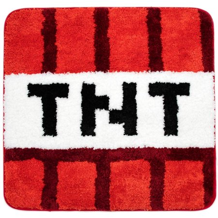 Minecraft TNT Block Tufted Bath Rug | Walmart Canada