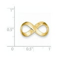 14k Yellow Gold Fancy Polished Figure-8 Chain Slide - 1.5 Grams ...