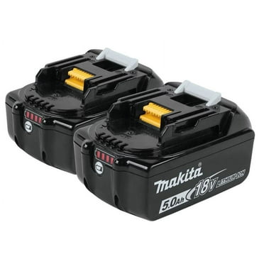 Makita BL1850B-2 18V 5.0Ah Fast-Charging LXT Lithium-Ion Battery 2-Pack, Compatible with Star ...