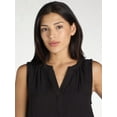Time & Tru Women's Cotton Sleeveless Blouse, Sizes XS-XXXL - Walmart.com Time & Tru Women's Cotton Sleeveless Blouse, Sizes XS-XXXL - Walmart.com