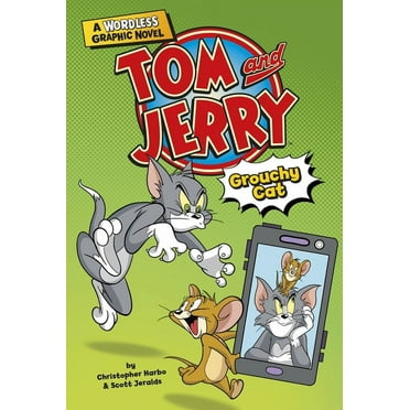 A Cat Is Chasing Me Through This Book! Tom and Jerry Hardcover Benjamin ...