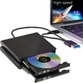 XFKJLY USB 3.0 External CD/DVD Drive for Laptop/Desktop, Portable RW ...