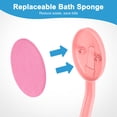 TSV Long Handle Lotion Applicator Kit 4Pcs with Exfoliating Bath ...