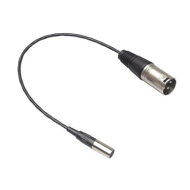 3-pin male to 3-pin male mini plug audio cable microphone cable ...