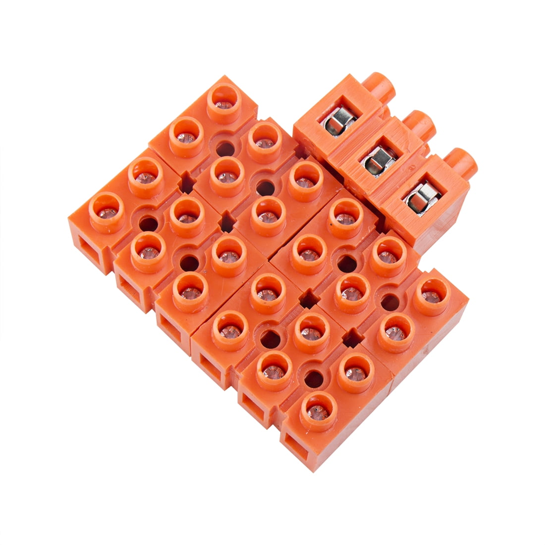 5 Pcs 600V 36A Double rangée 3 Positions bornier à vis borne de ...