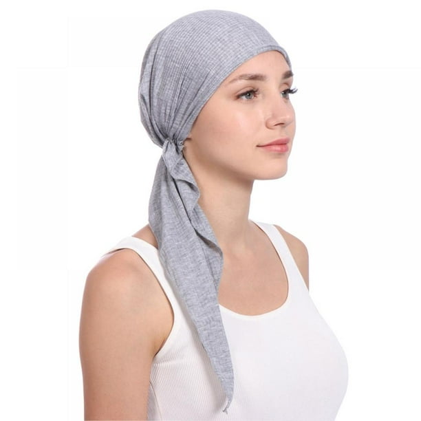 Chemo Hat Woman's Stretchy Beanie Bandana Turban Cap Skull Cap Head ...