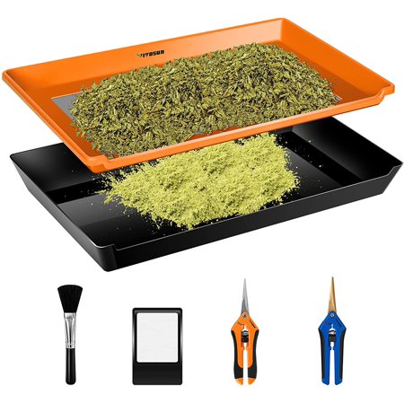 HUACA Heavy Duty 2-in-1 Trim Bin for Kief, Pollen and Herbs Collecting ...