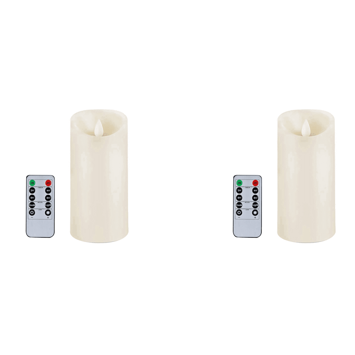 Click here for Unbranded 2x Flickering Flameless Candles Battery... prices