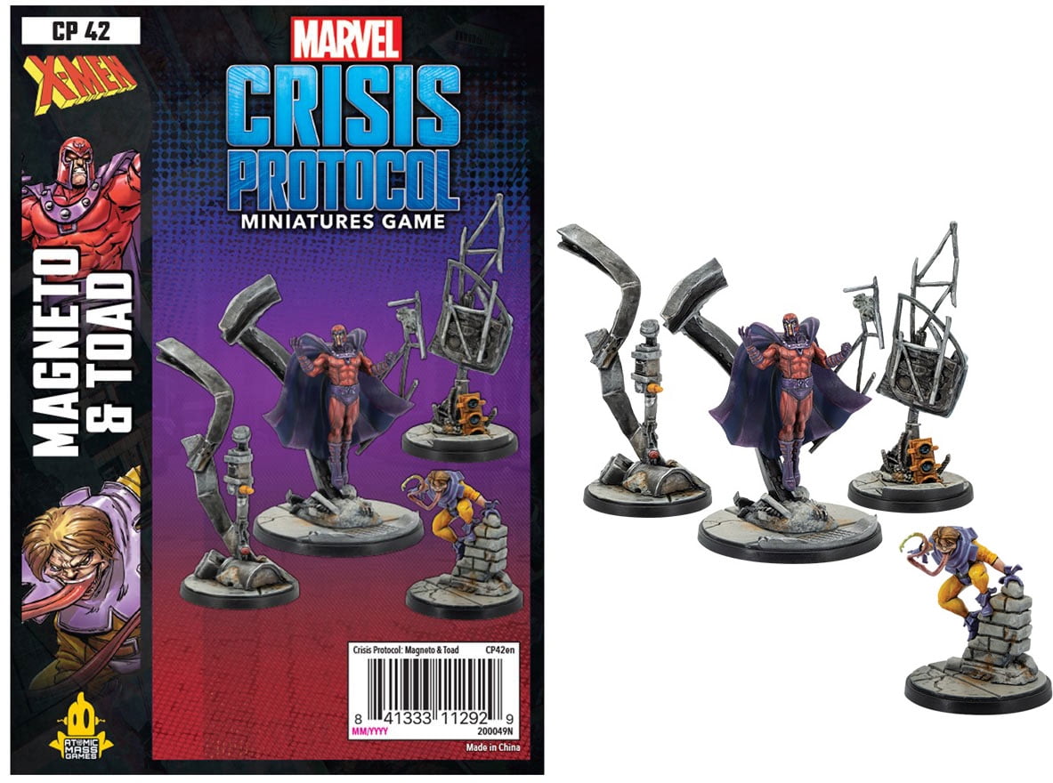 Marvel Crisis Protocol: Magneto & Toad - Walmart.com