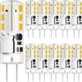 LINYAN-G4 LED Bulb JC Type Bi-Pin Base Bulb 1.5W AC/DC 12V 10W T3 ...