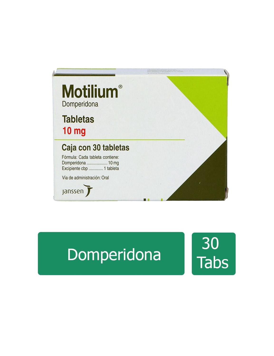 Motilium 10 mg, 30 tabletas | Bodega Aurrera en línea